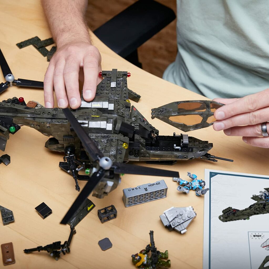 Mega Construx Halo UNSC Falcon Sweep Coming Soon! - Toy Photography ...