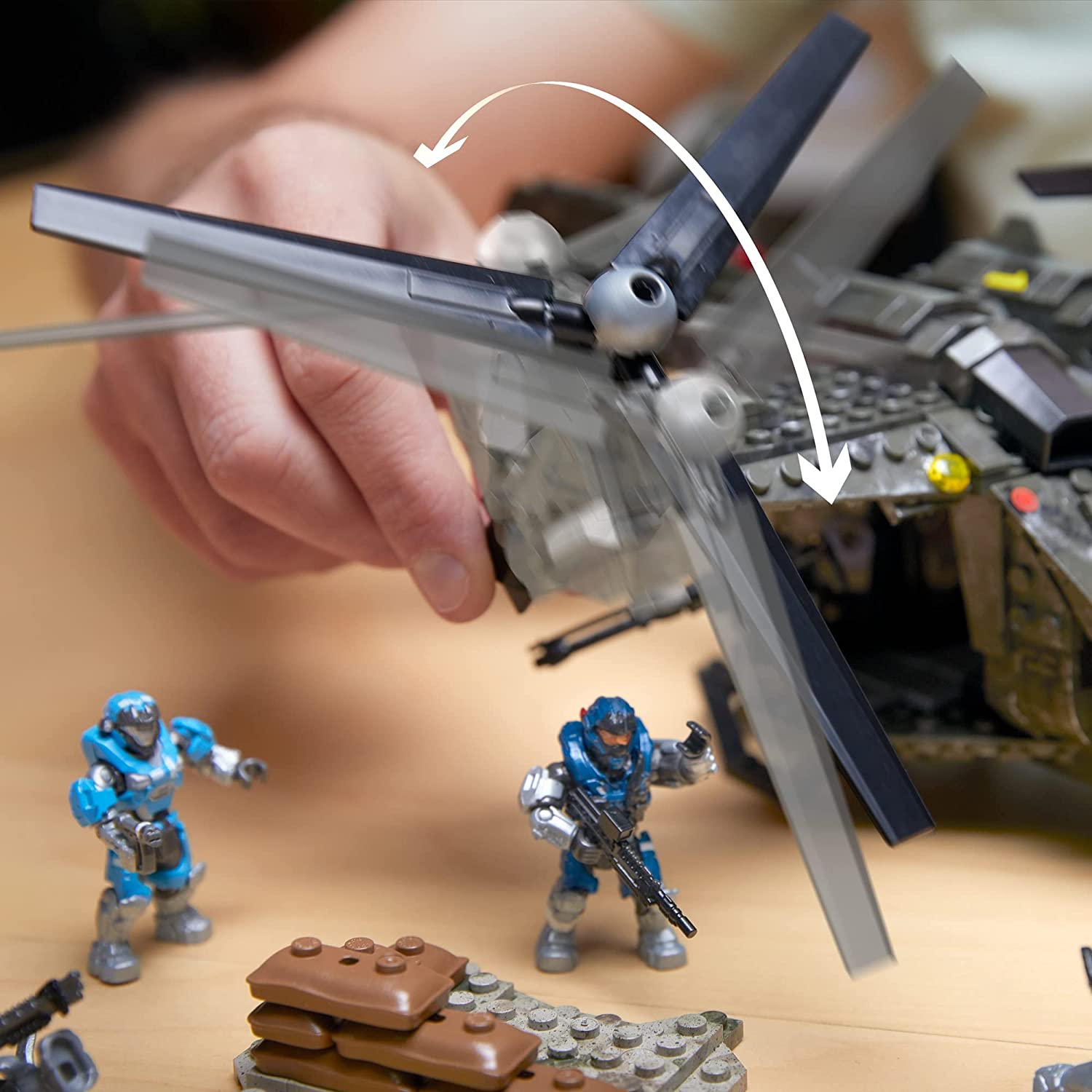 Mega Construx Halo UNSC Falcon Sweep Coming Soon! - Toy Photography ...