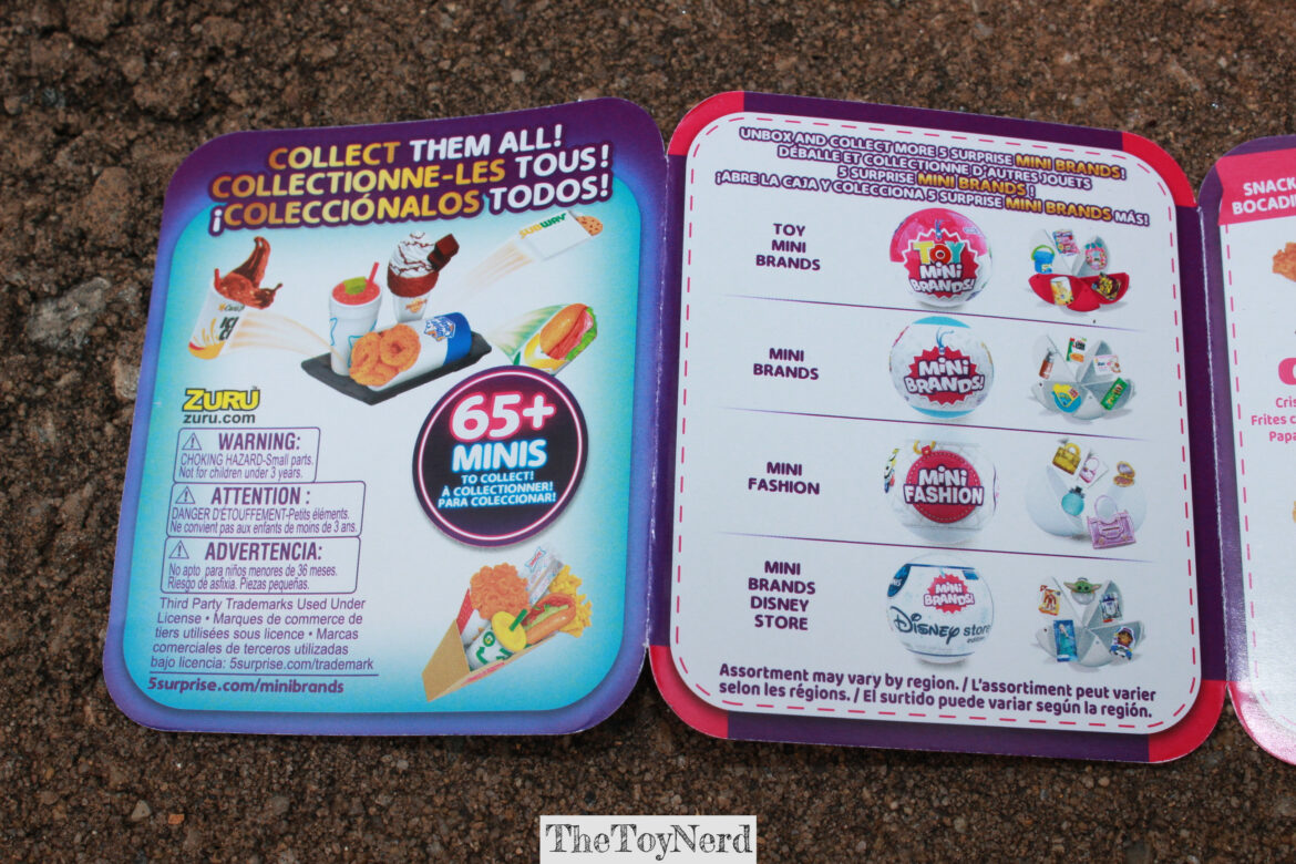 Zuru 5-Surprise Foodie Mini Brands Collector’s Guide! - Toy Photography ...